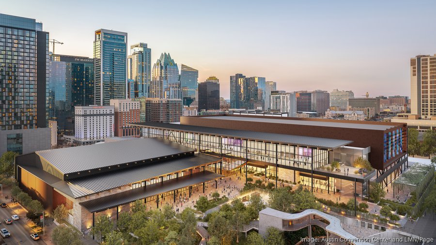 New Austin Convention Center already booking business - Austin Business ...