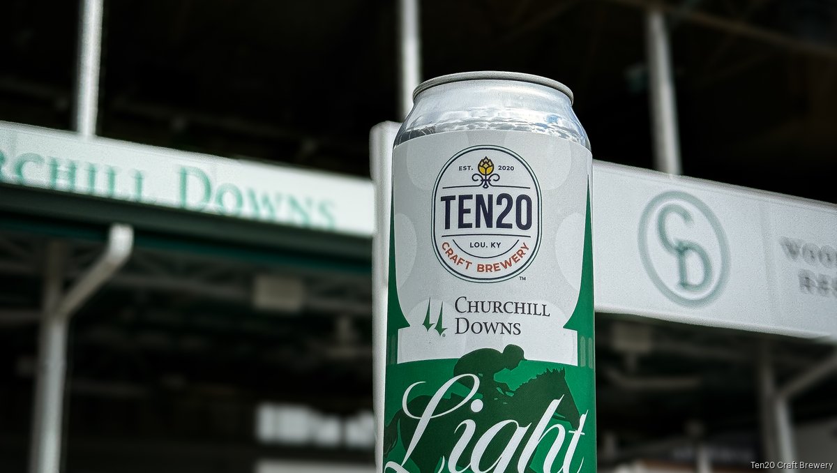 Ten20 Craft Brewery launches Churchill Downs Light beer - Louisville Business First