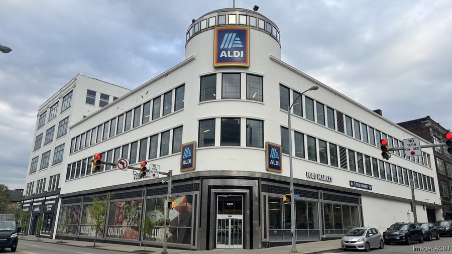 Former Day Baum Chevrolet property, and current home of Aldi, faces ...