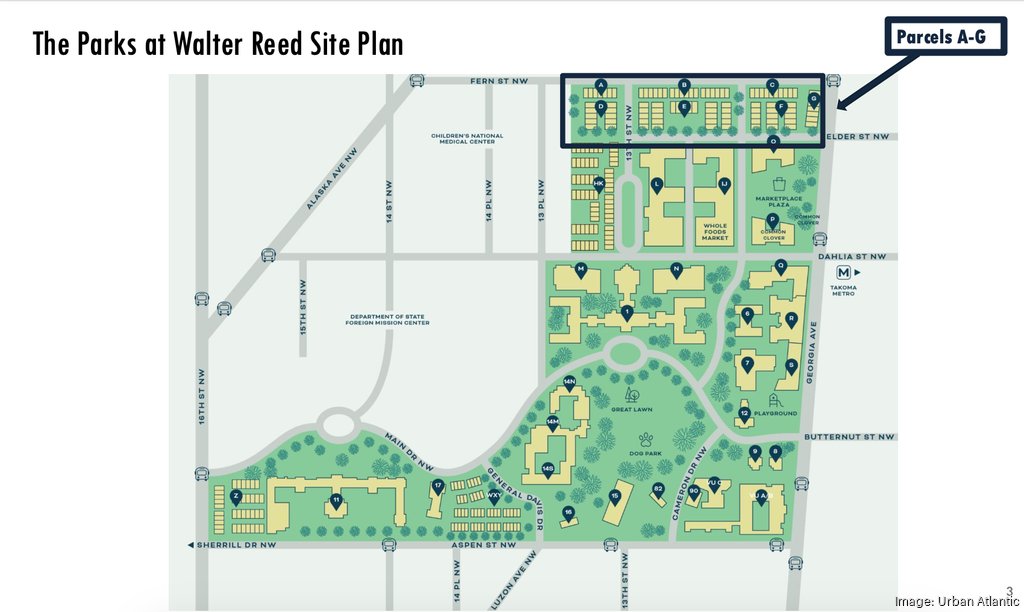 Walter Reed Base Map
