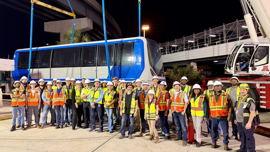 Tampa International Airport installs new automated shuttle cars - Tampa ...