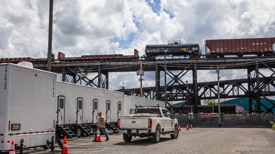 Duquesne Light sets up base camp for storm recovery workers ...