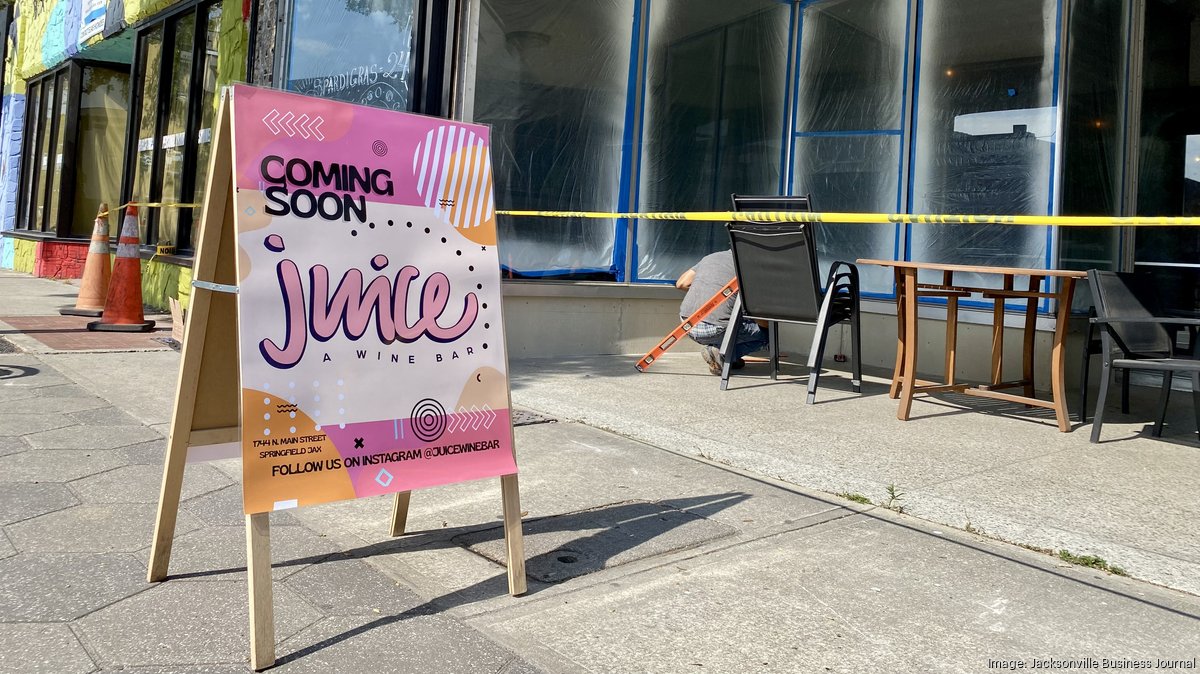 Juice Wine Bar to open in former Hyperion Brewing space - Jacksonville ...