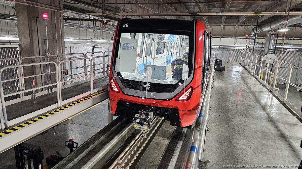 Atlanta airport unveils new plane train cars - Atlanta Business Chronicle