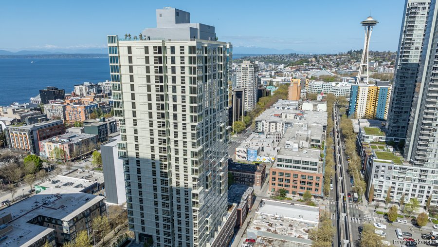 Skanska's new Belltown luxury tower begins pre-leasing - Puget Sound ...