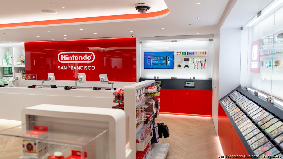 Nintendo West Coast flagship store opens in San Francisco's Union ...