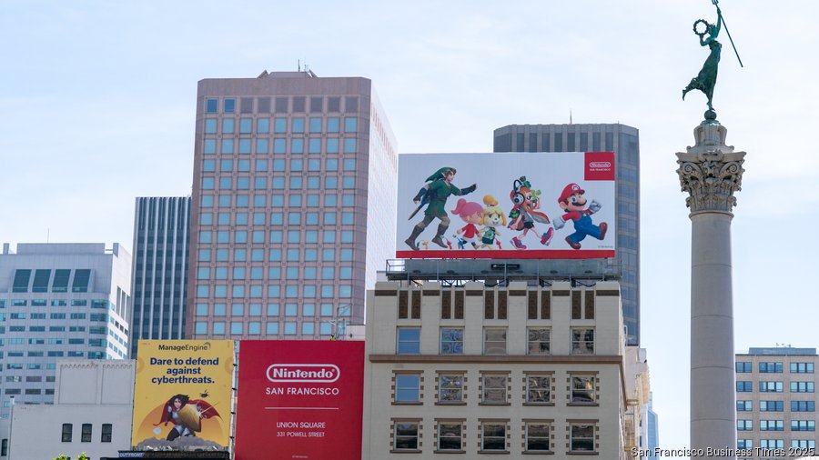 Nintendo West Coast flagship store opens in San Francisco's Union ...