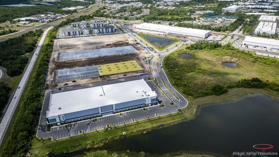 Tampa Bay construction aerial photography from Midtown Tampa to ...