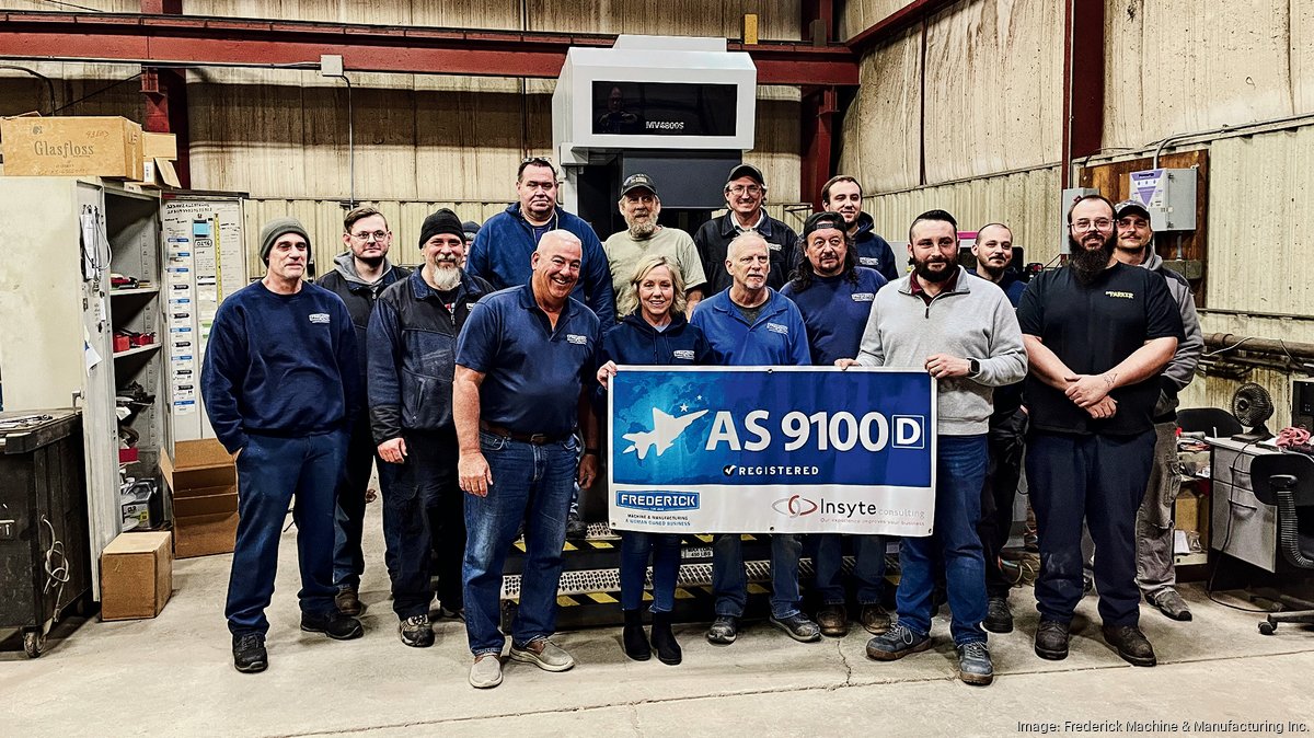 Frederick Machine & Manufacturing wins a 2025 Manufacturing Award from ...