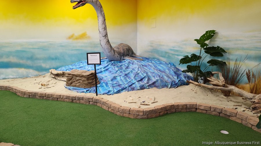 New dinosaur-themed mini-golf business roars into Rio Rancho ...