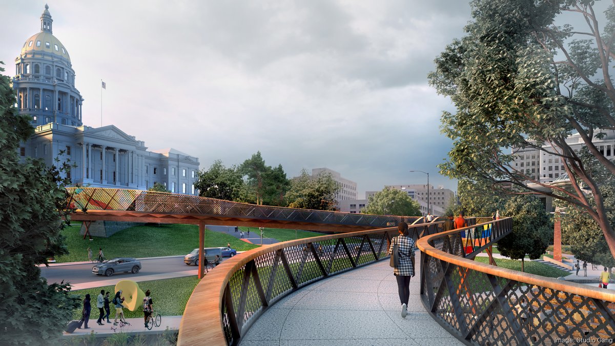 Colorado unveils renderings for Capitol-to-park pedestrian walkway ...