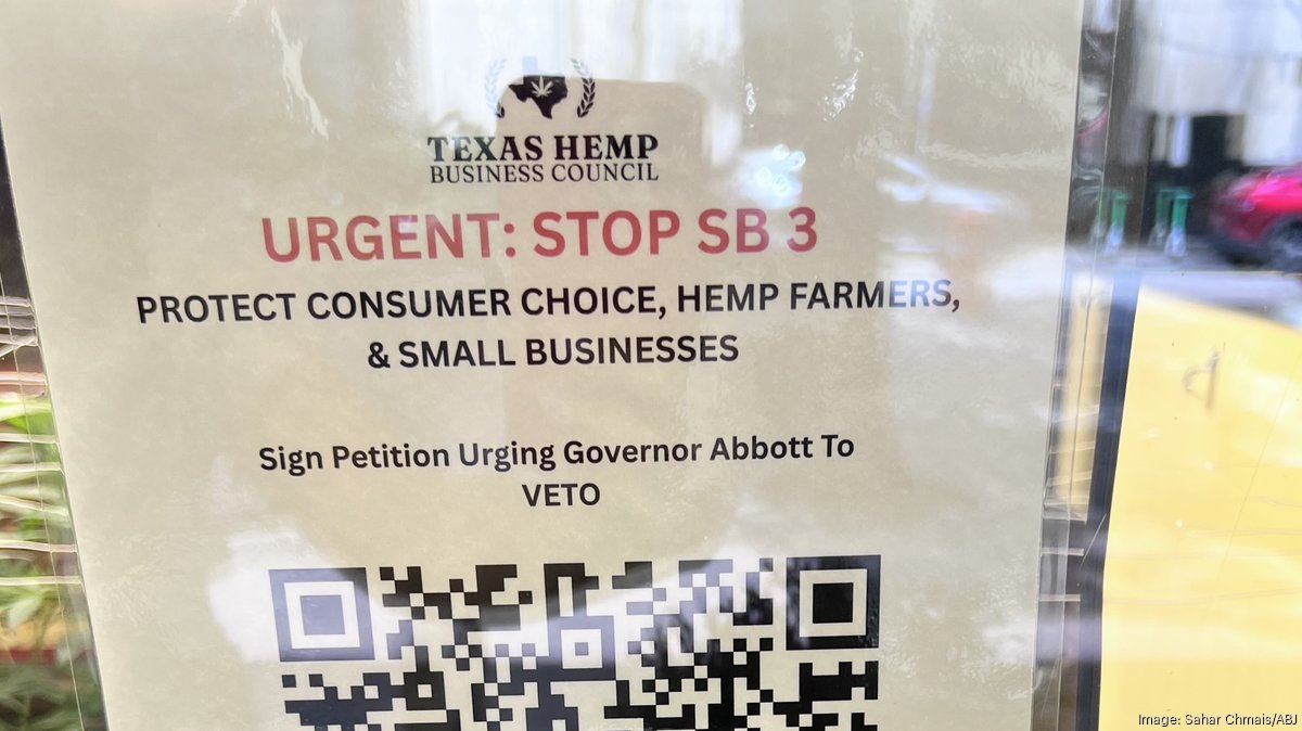 Texas THC ban — possibly having effects already - Austin Business Journal