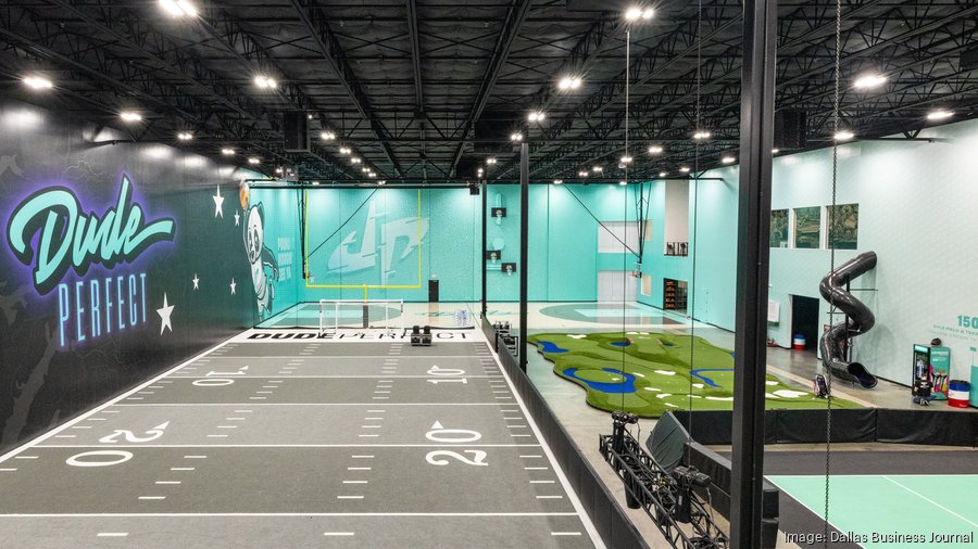 YouTube stars Dude Perfect open new headquarters featuring mini-golf ...