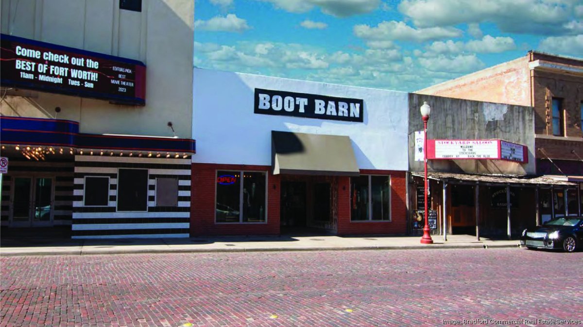 Boot Barn property trades hands in Fort Worth Stockyards - Dallas ...