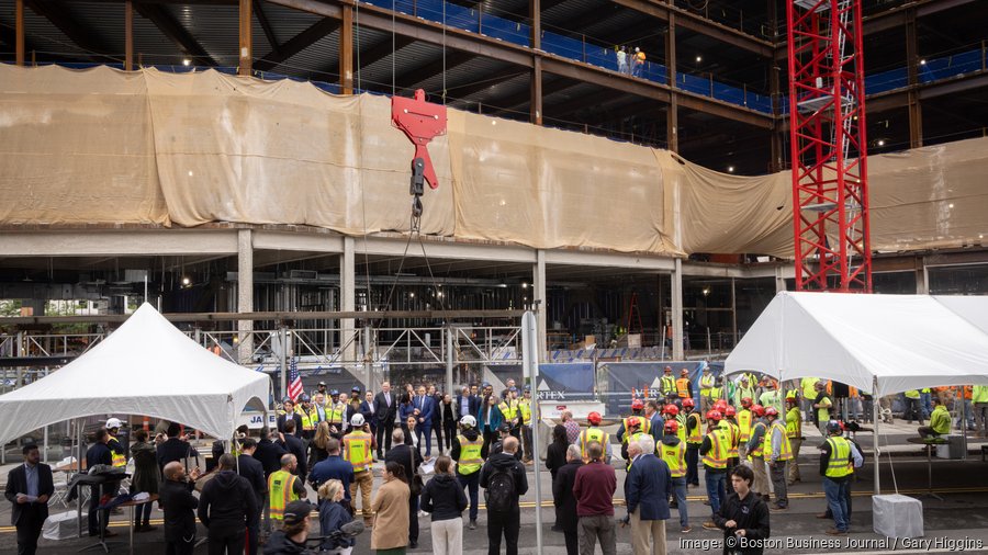 Milestone reached on yet another Seaport building for Vertex - Boston ...