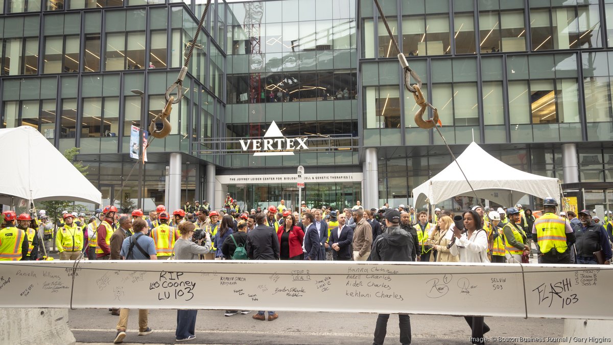 Milestone reached on yet another Seaport building for Vertex - Boston ...