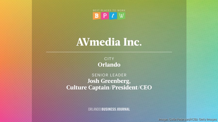 Orlando Business Journal's 2025 Best Places to Work - Orlando Business ...