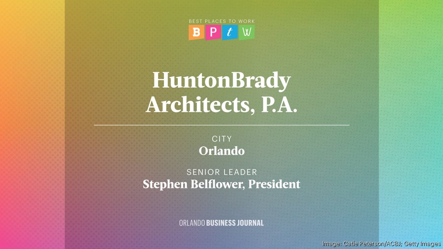 Best Places to Work - Orlando Business Journal