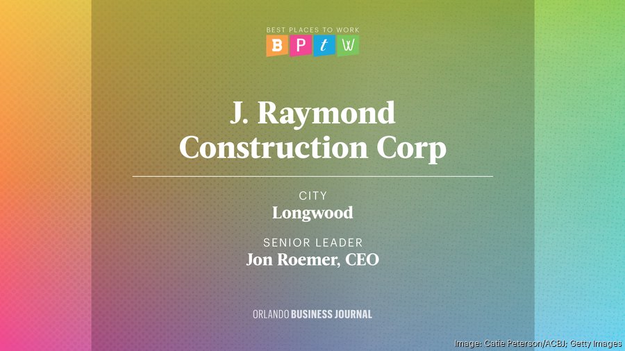 Orlando Business Journal's 2025 Best Places to Work - Orlando Business ...