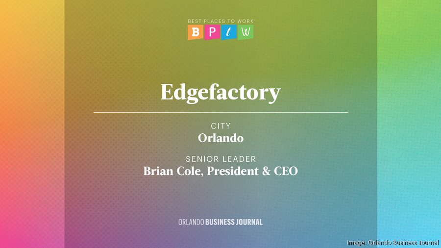 Orlando Business Journal's 2025 Best Places to Work - Orlando Business ...