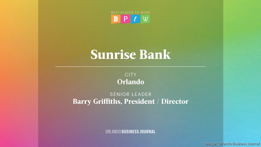 Orlando Business Journal's 2025 Best Places to Work - Orlando Business ...