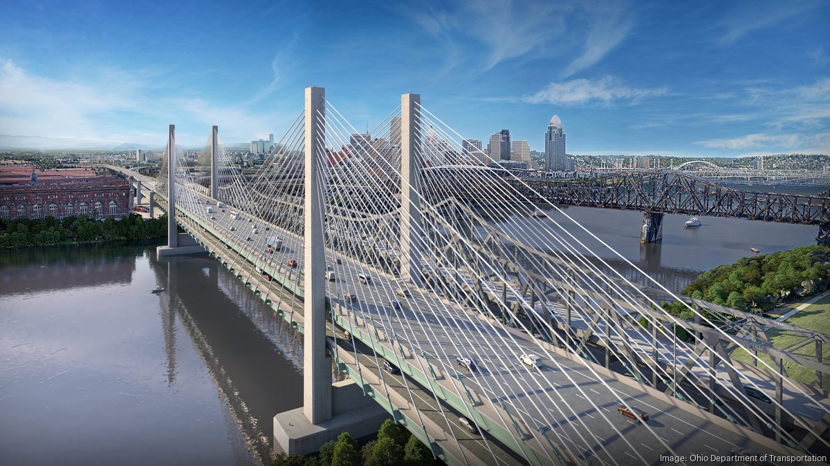 Ohio, Kentucky reveal design of Brent Spence companion bridge ...