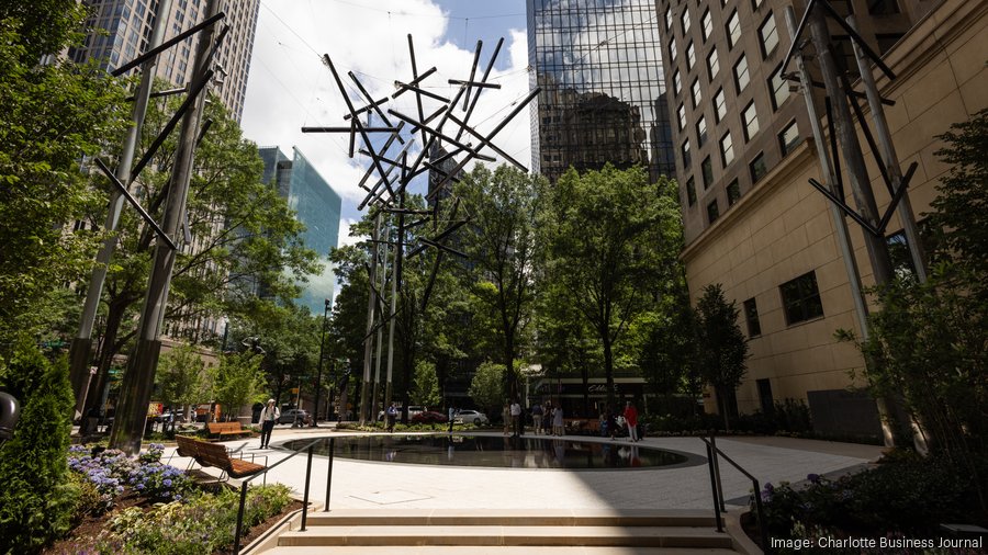 New uptown park celebrates civic legacy of retired BofA CEO - Charlotte ...