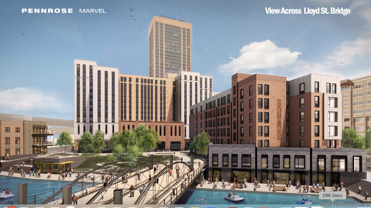 Canalside's North Aud Block project advances with 251 apartments ...