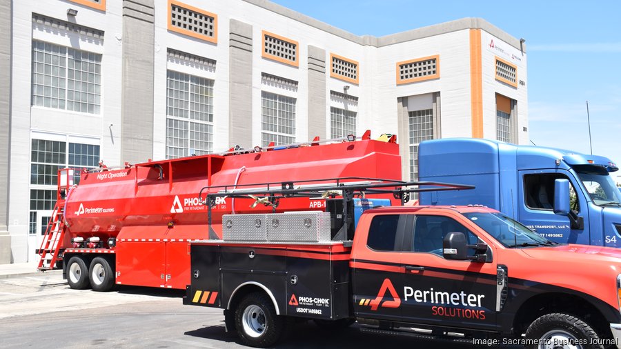 Perimeter Solutions opens $4M fire retardant plant at McClellan ...