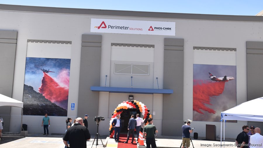 Perimeter Solutions opens $4M fire retardant plant at McClellan ...