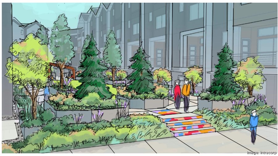 Intracorp breaks ground on 67-unit Bellevue townhome project - Puget ...