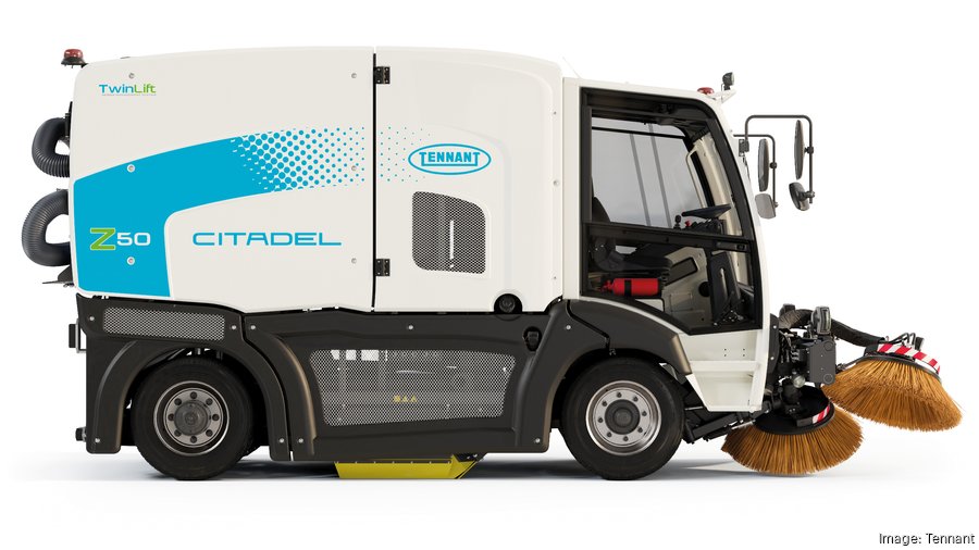 Tennant Co. launches Z50 Citadel outdoor sweeper truck - Minneapolis ...