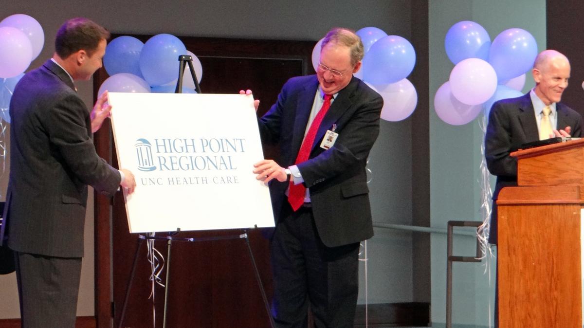 High Point Regional, UNC Health Care merger to be complete April 1 ...