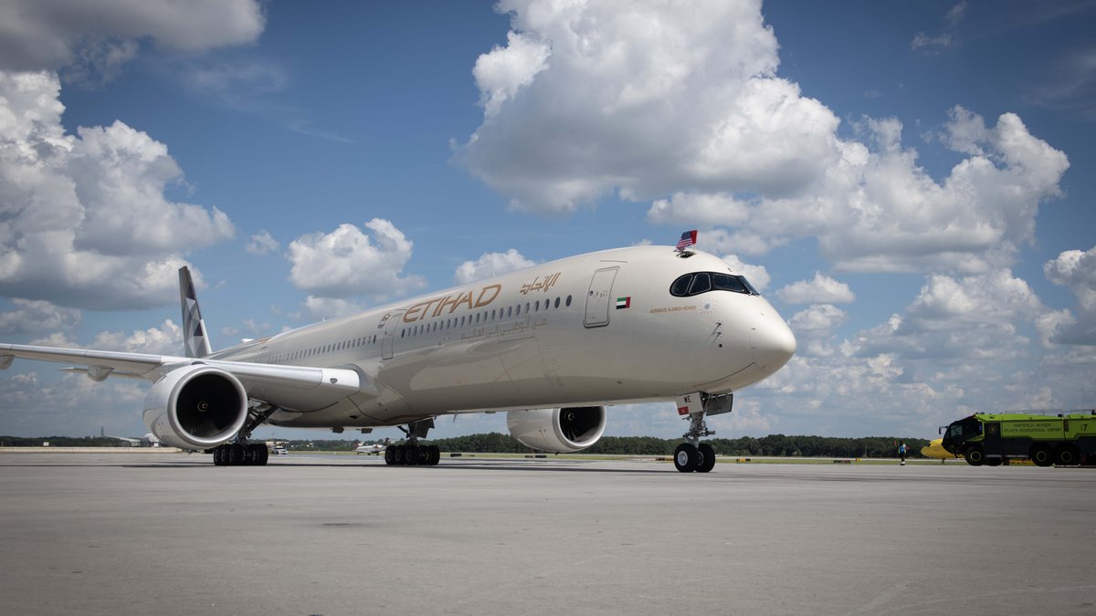 Etihad Airways debuts nonstop flights from Atlanta to Abu Dhabi ...