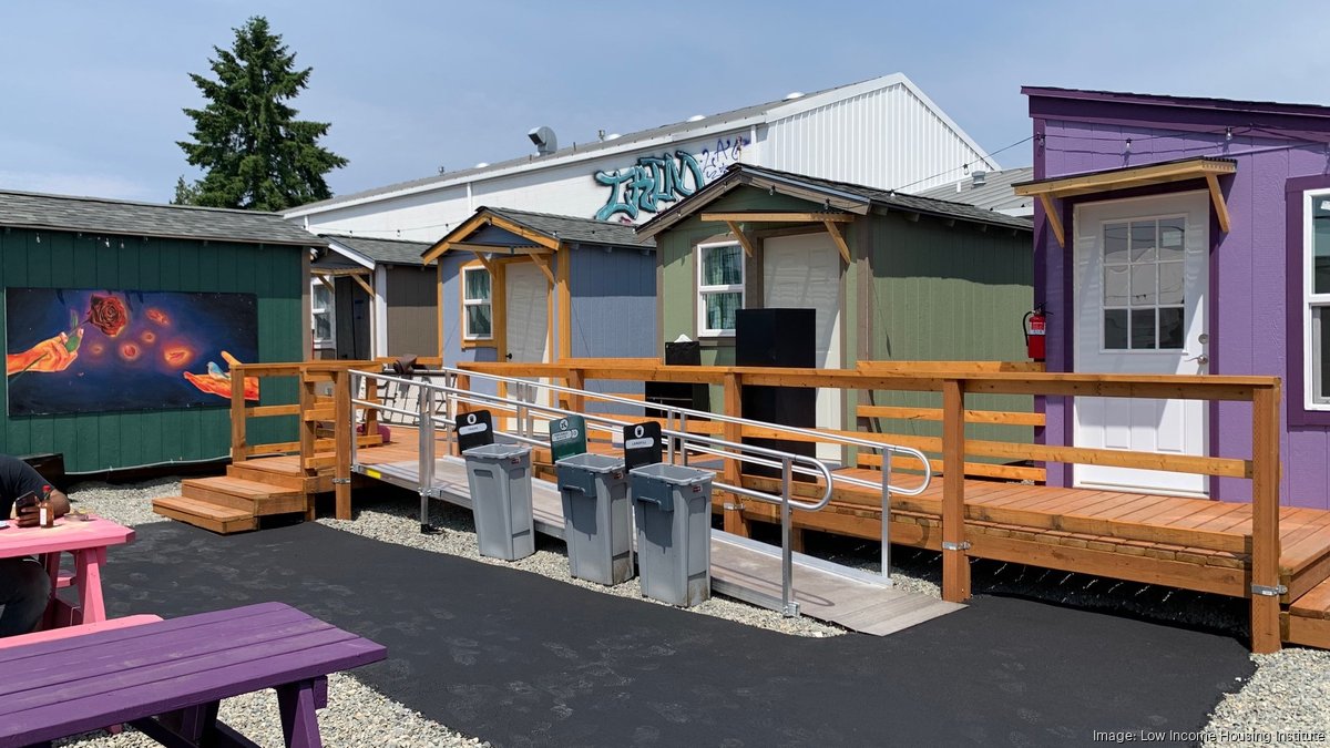LIHI opens tiny home village in North Seattle - Puget Sound Business ...