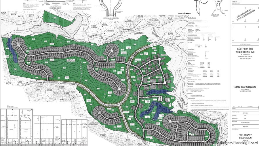 Blue Ridge Cos. seeks to increase density of Asheboro subdivision ...