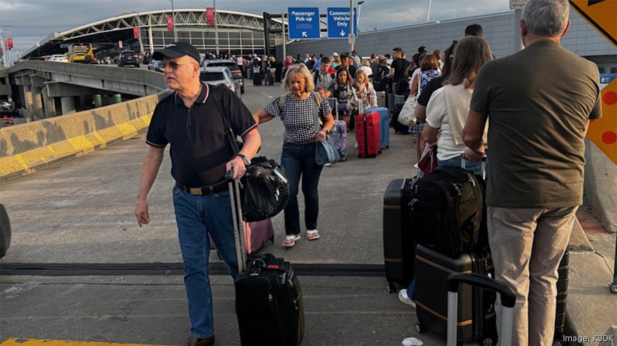 Long lines again at Lambert Monday after long waits caused missed ...