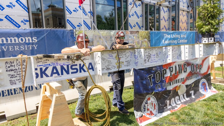 Simmons University dorm tower project milestone in Fenway - Boston ...