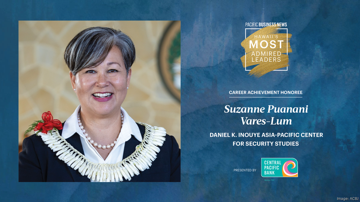 Suzanne Puanani Vares-Lum named 2025 Career Achievement Honoree for ...