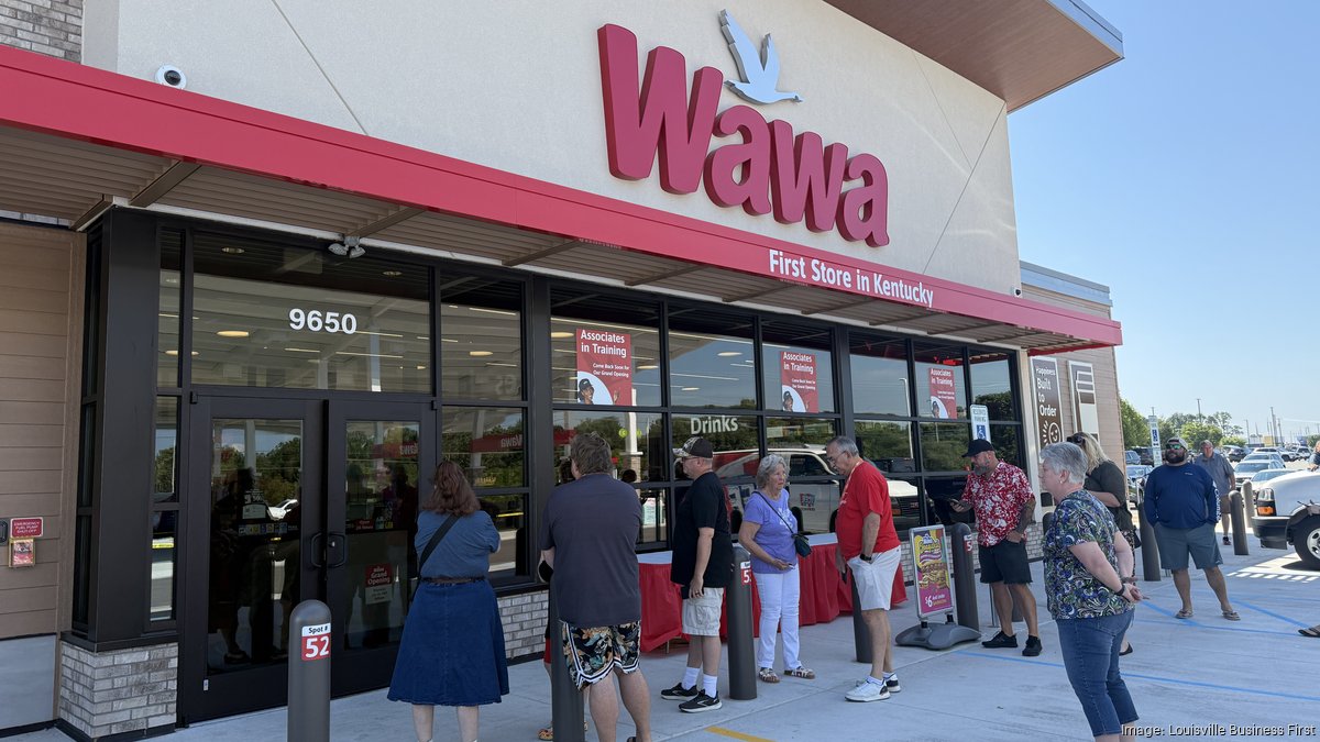 Wawa's Kentucky expansion kicks off in Louisville - Louisville Business First