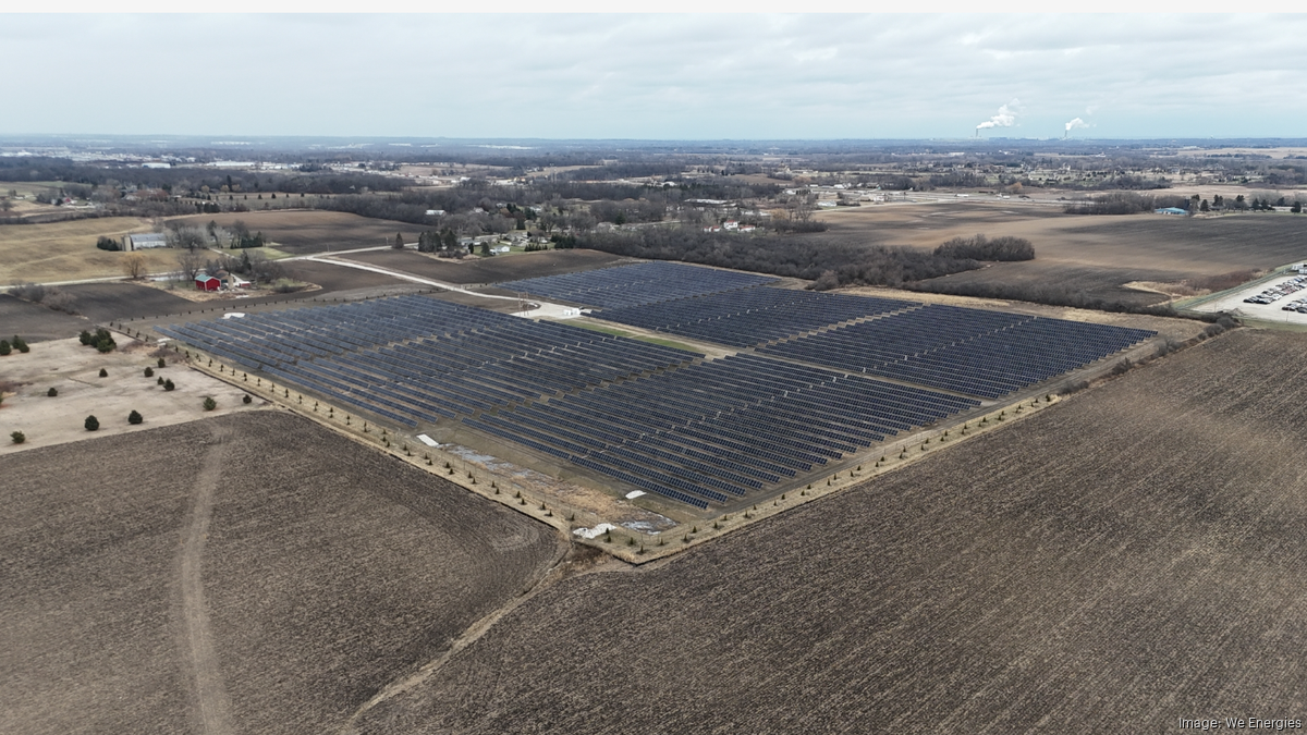Eaton works with We Energies on solar project - Milwaukee Business Journal