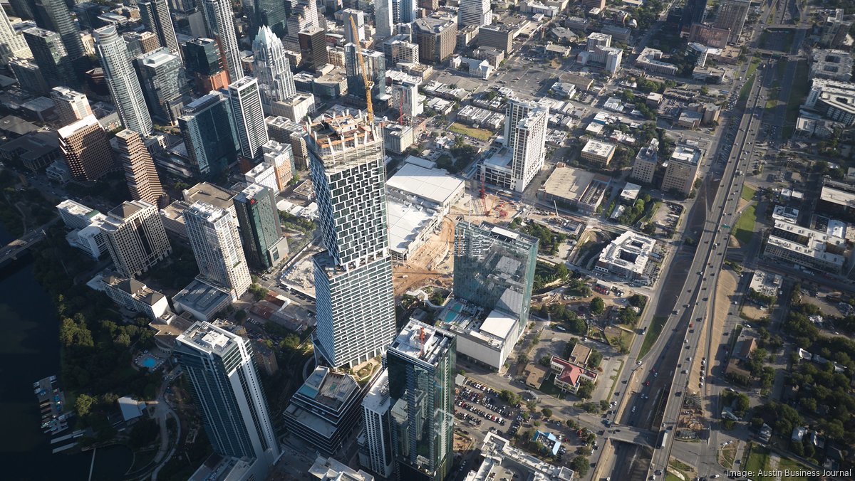 Waterline, the tallest tower in Texas, reaches full height in Austin ...