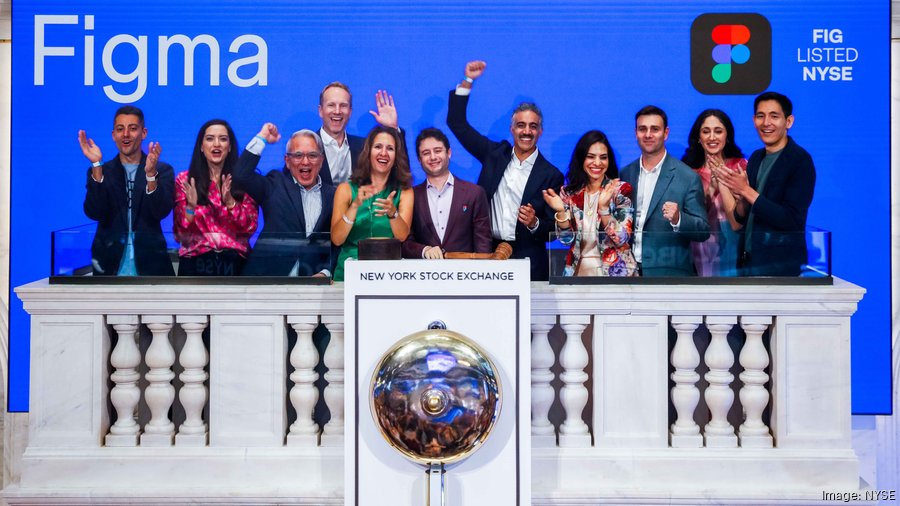 Tech IPO wave gains momentum after Figma's strong performance - San Francisco Business Times