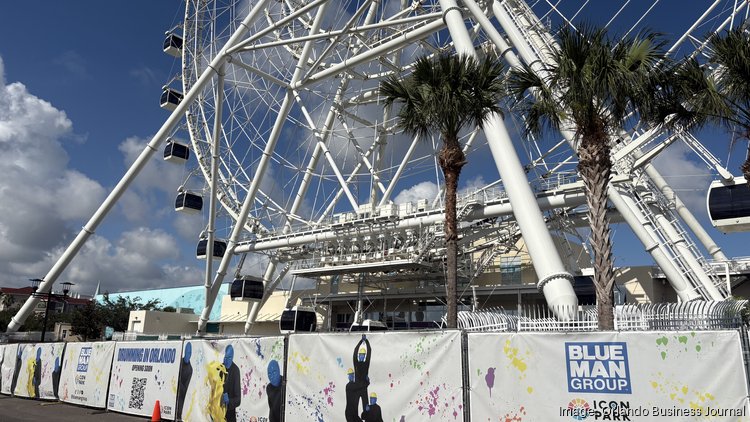 Blue Man Group returns to Orlando May 1 at Icon Park - Orlando Business ...