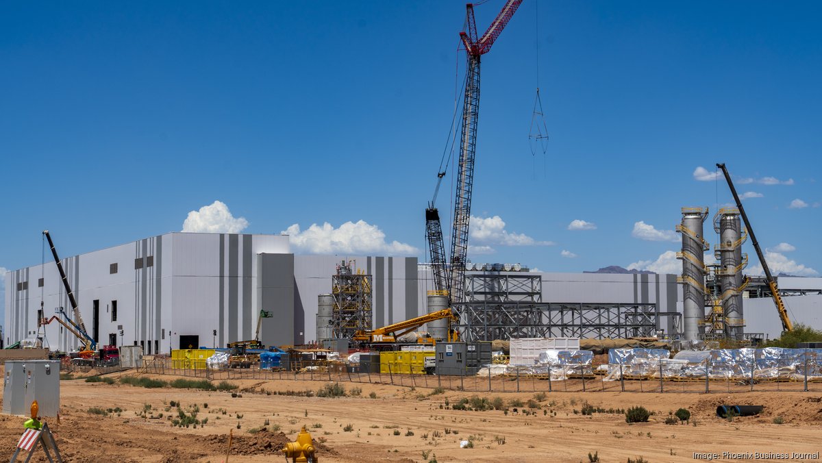 LG Energy Solution nears completion of Queen Creek battery plant ...