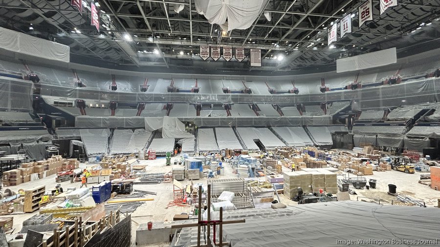 Monumental overhauls Capital One Arena's underbelly - Washington ...