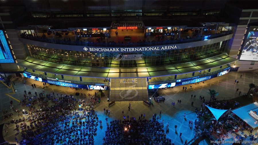 Benchmark International acquires Amalie Arena naming rights - Tampa Bay ...