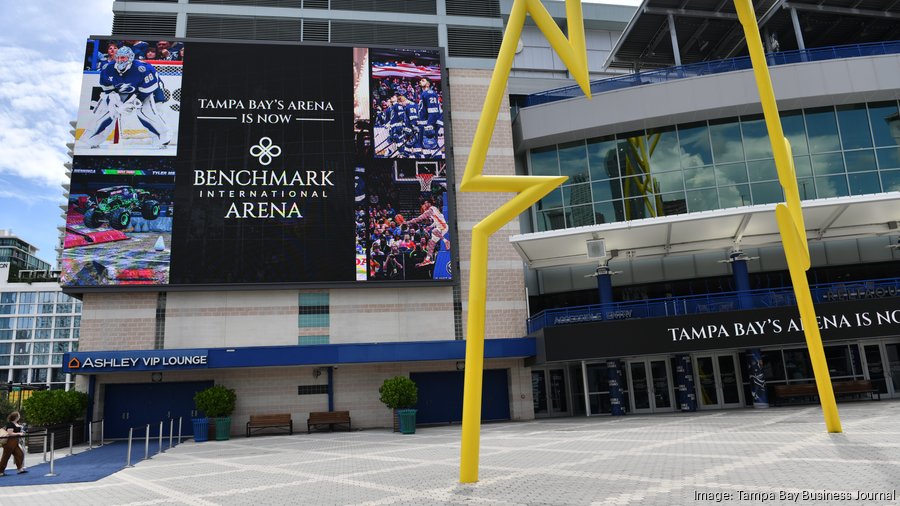 Benchmark International acquires Amalie Arena naming rights - Tampa Bay ...