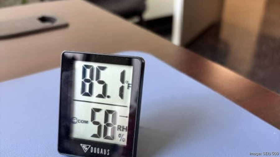 SEIU 509 members decry broken cooling system at Fuller Center - Boston ...