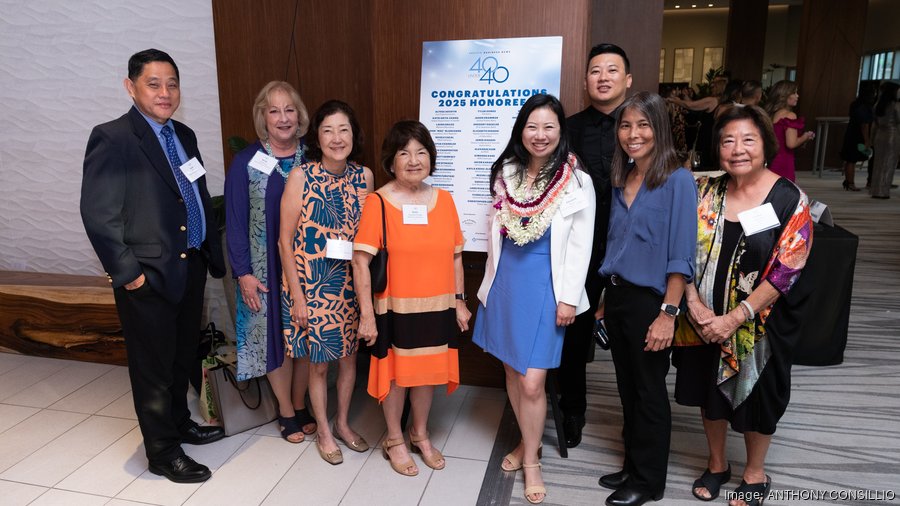 Pacific Business News celebrates 40 Under 40 class of 2025 - Pacific ...